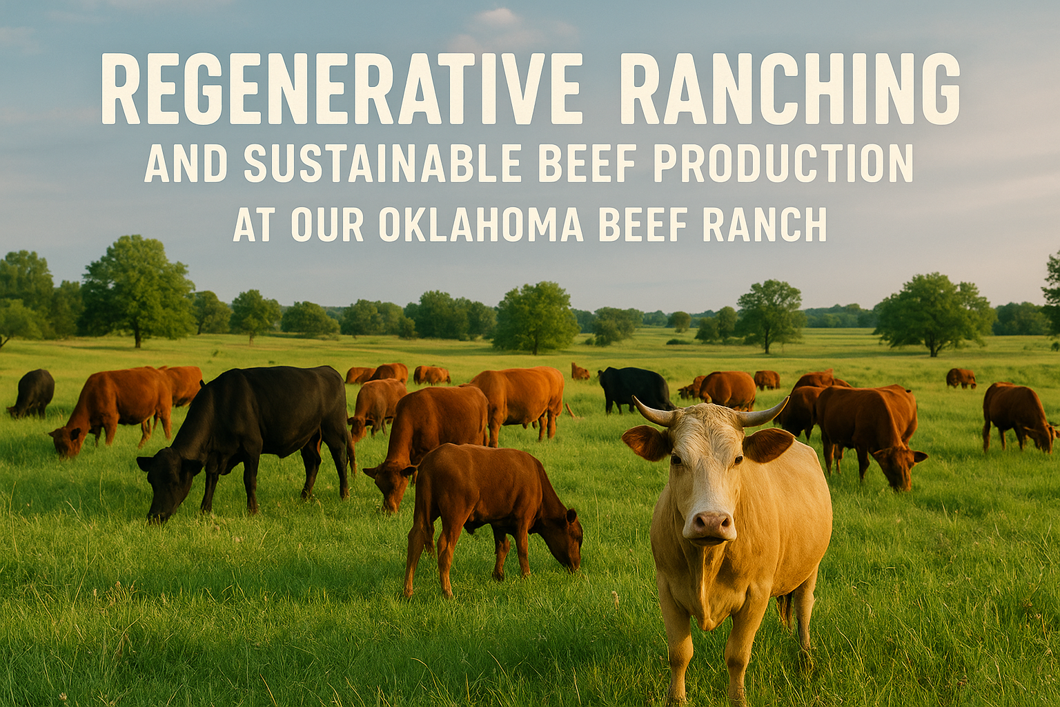 Regenerative Ranching & Oklahoma Grass-Fed Beef - Wee Blue Ranch